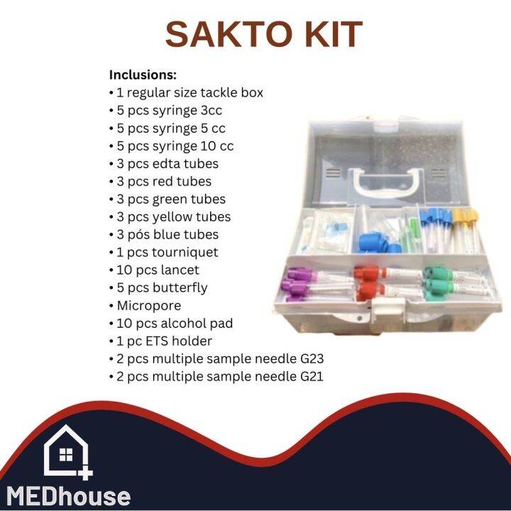 MEDhouse/ Phlebotomy kit for medtech students/ affordable phleb kit ...