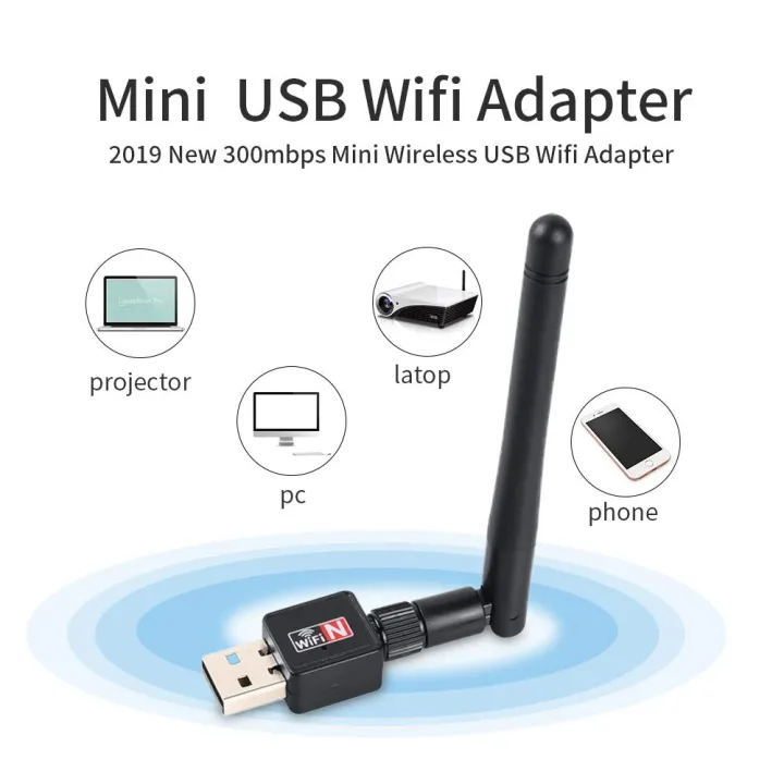 COD 300mbps Mini Wireless USB Wifi Adapter Lan Card 802.11b/g/n Wlan Wifi Receiver Wi-Fi Dongle ...