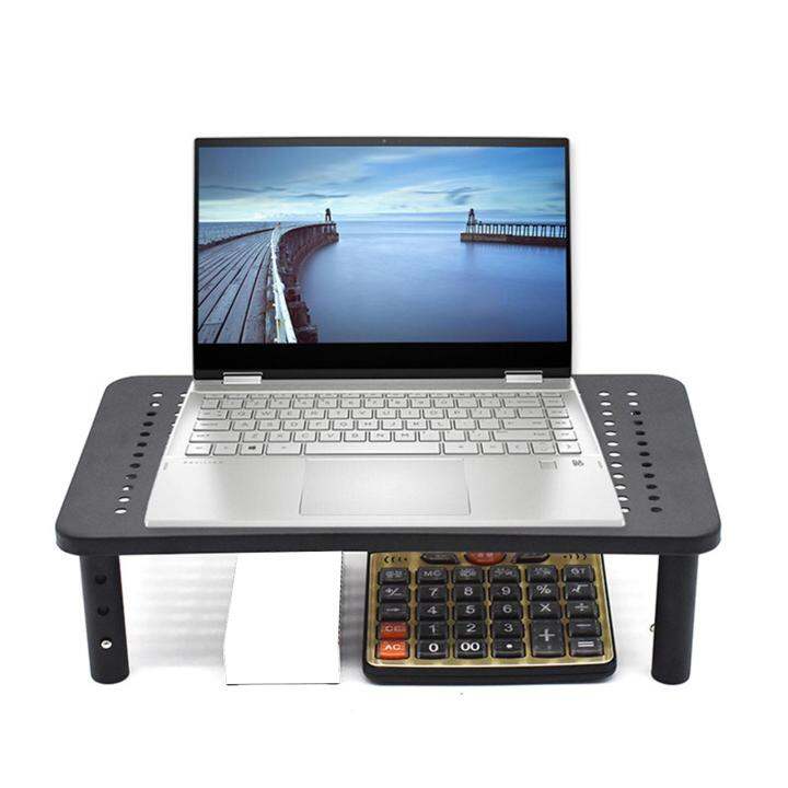 Monitor Stand Riser Ergonomics with Mesh Platform Metal Desktop Height ...