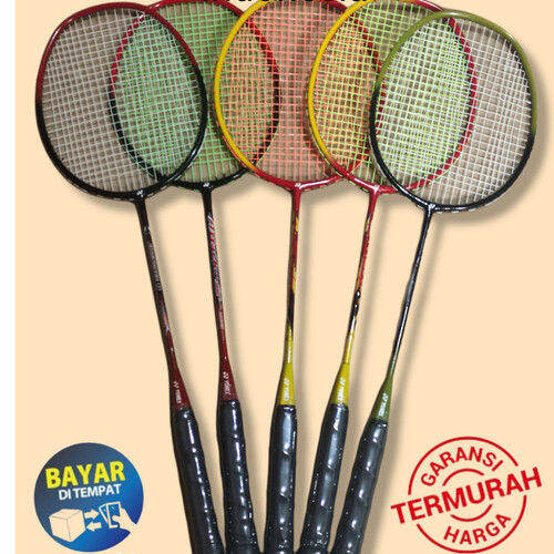 Raket Badminton Raket Bulutangkis Yonex Lining Murah Awet Untuk Pemula ...