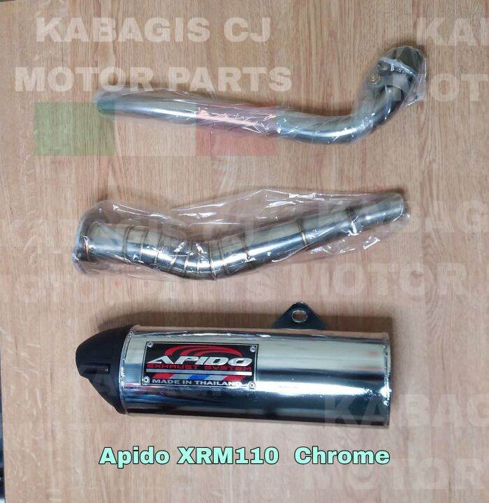 APIDO XRM110 POWER Chicken PIPES (fit sa SMASH 115) | Lazada PH