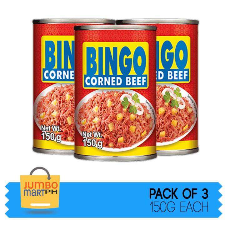BINGO CORNED BEEF 150G / SET OF 3 | Lazada PH