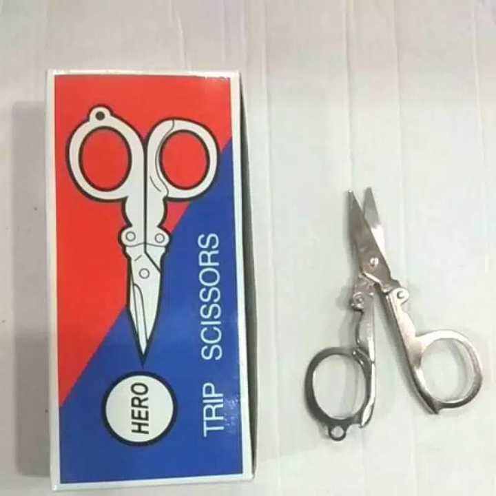 MURAH !! (6 PCS) GUNTING LIPAT - GUNTING LIPAT KECIL STAINLESS ...