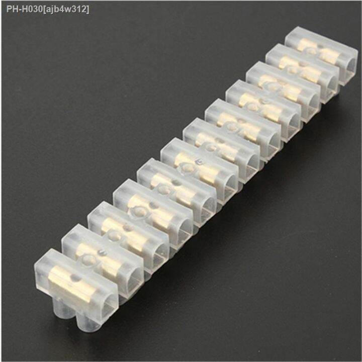 ♣ Screw Terminal Barrier Connector 2pcs Electrical Wire Connection ...