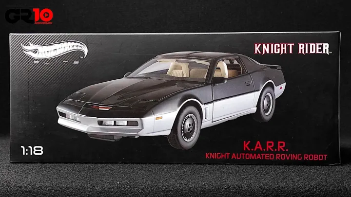 K.A.R.R. KNIGHT AUTOMATED ROVING ROBOT ( HOTWHEELS ) ELITE KNIGHT RIDER ...