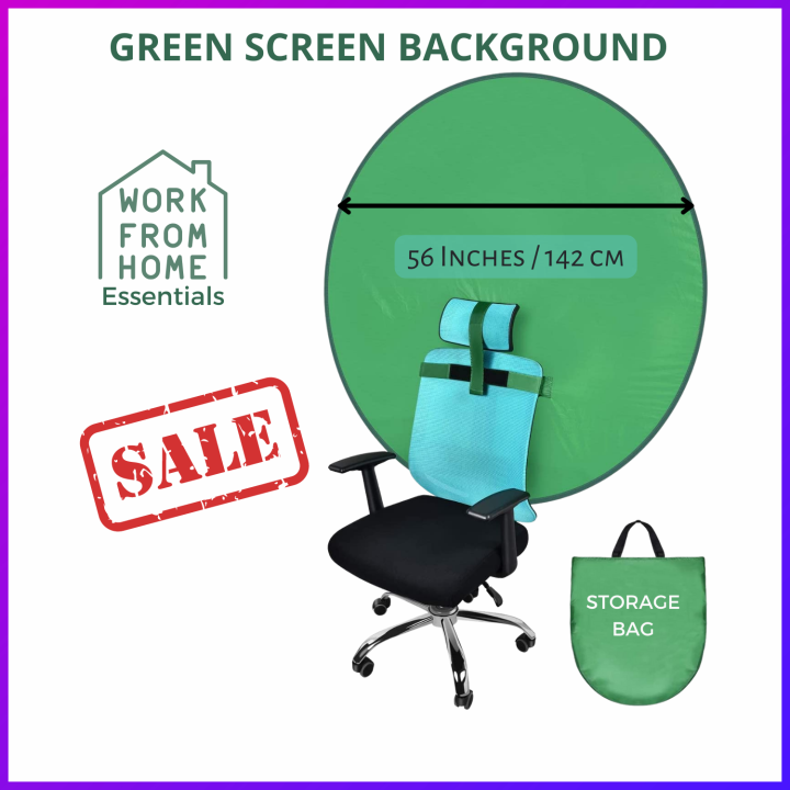 Prettious| Green Screen Background Backdrop Cloth for Chair |Round 142 ...