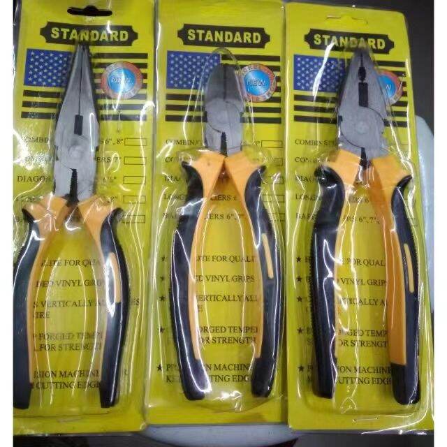 8inch Standard Plier Cutter Longnose Combination 8" Pliers | Lazada PH