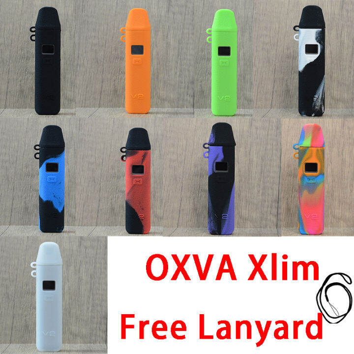 Xlim V1 V2 Vỏ silicon cho oxva xlim 25W Pod Kit Kết cấu bảo vệ da bìa ...