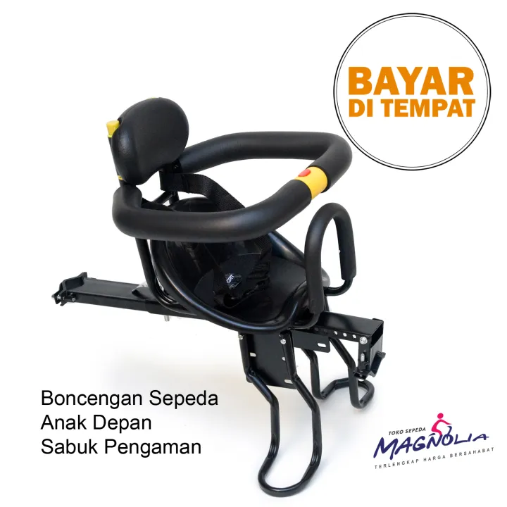 Kursi Boncengan Depan Anak Goncengan Sepeda MTB Gunung Lipat Steel ...