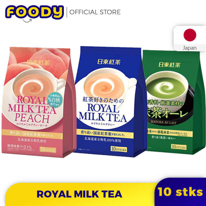 Japan Nitto Tea Royal Milk Tea / Matcha Au Lait / Royal Milk Tea Peach ...