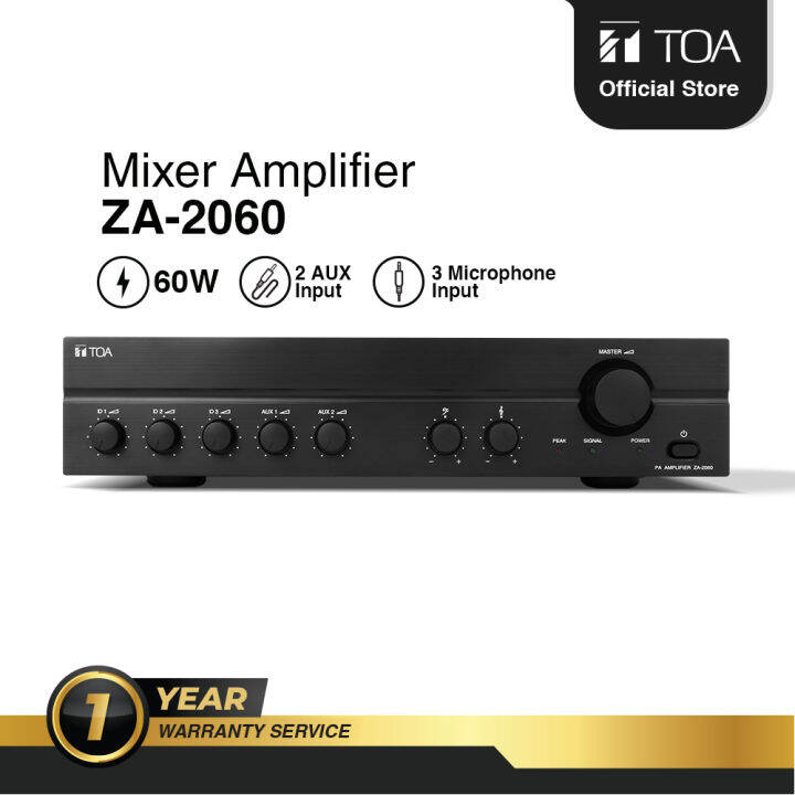 TOA ZA-2060 Mixer Amplifier 60 W | Lazada Indonesia