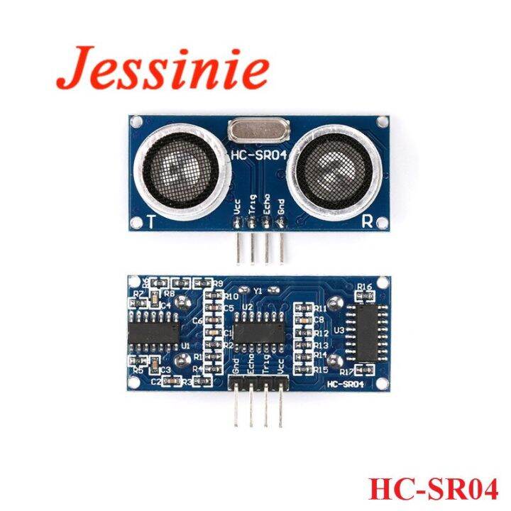 HC SR04 HCSR04 to World Ultrasonic Wave Detector Ranging Sensor Module ...