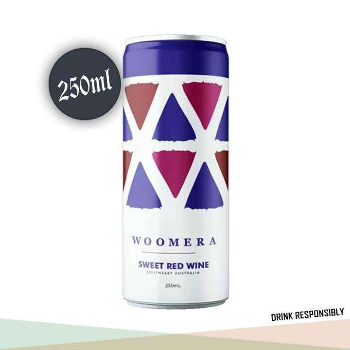 Woomera Sweet Red Wine in Can 250mL | Lazada PH