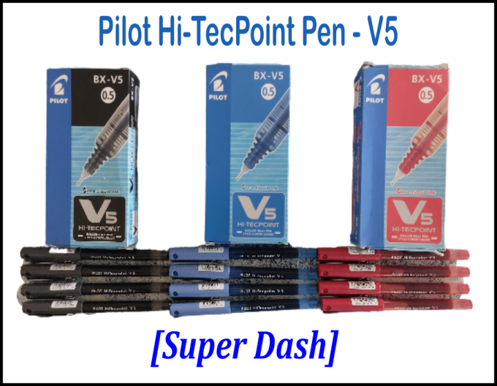 Pilot Hi-TecPoint V5 Sign Pen 0.5mm Point Tip - Sold per Pc [Original ...