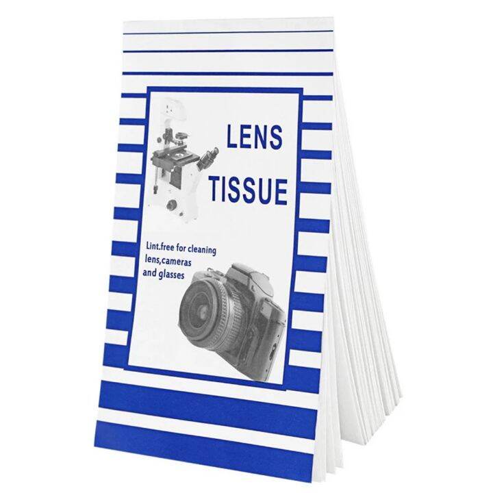 WENGYU Cleaning Tool Microscope 50 Sheets White Dust-free Camera ...