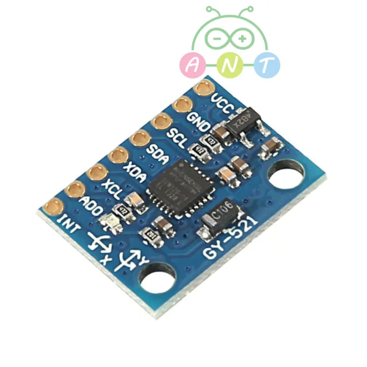 GY 521 MPU 6050 Module 6 Axis Accelerometer + Gyro Sensor DIY Kit for Arduino Kit | Lazada.co.th