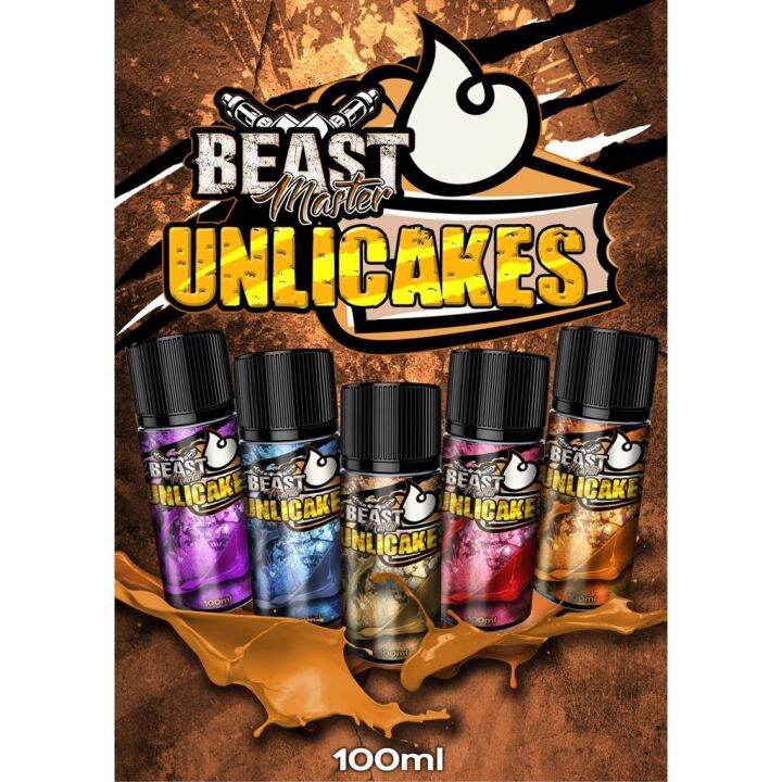 Sunscreen Beast Master UNLICAKES 3MG 100ML Vape Juice E Liquid Vaping ...