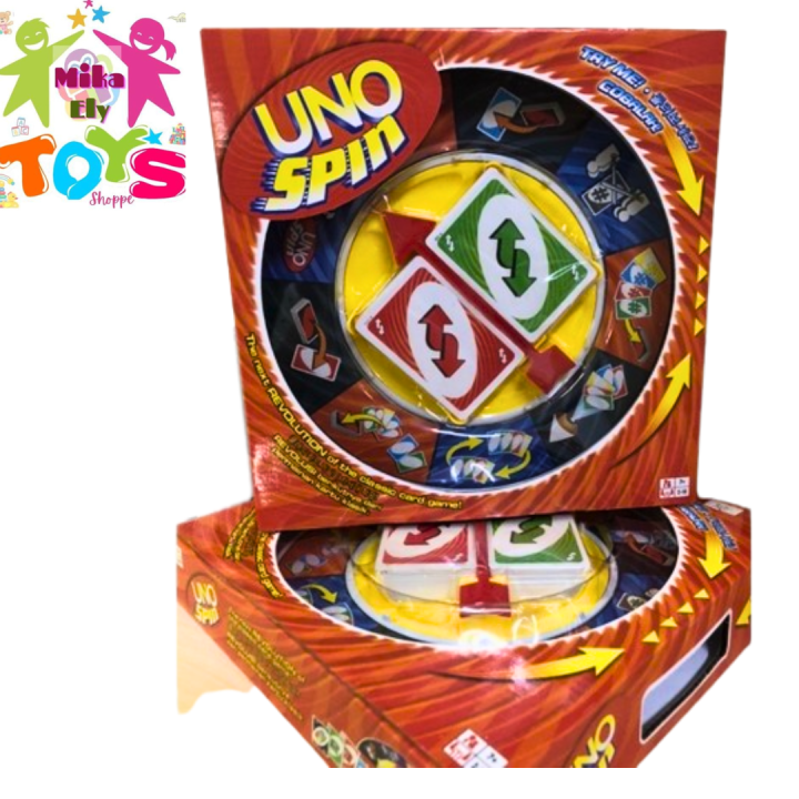 UNO spin Play Cards for Family games/ Family game board | Lazada PH