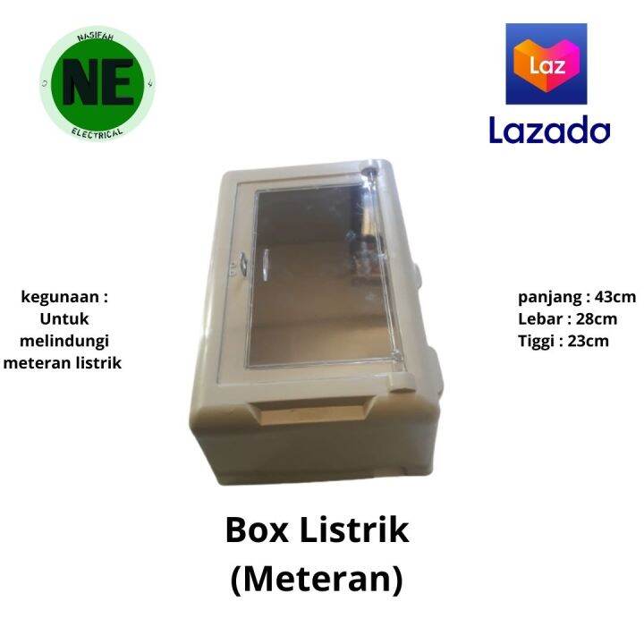 Box listrik (Box Penutup atau pelindung Meteran Listrik) | Lazada Indonesia