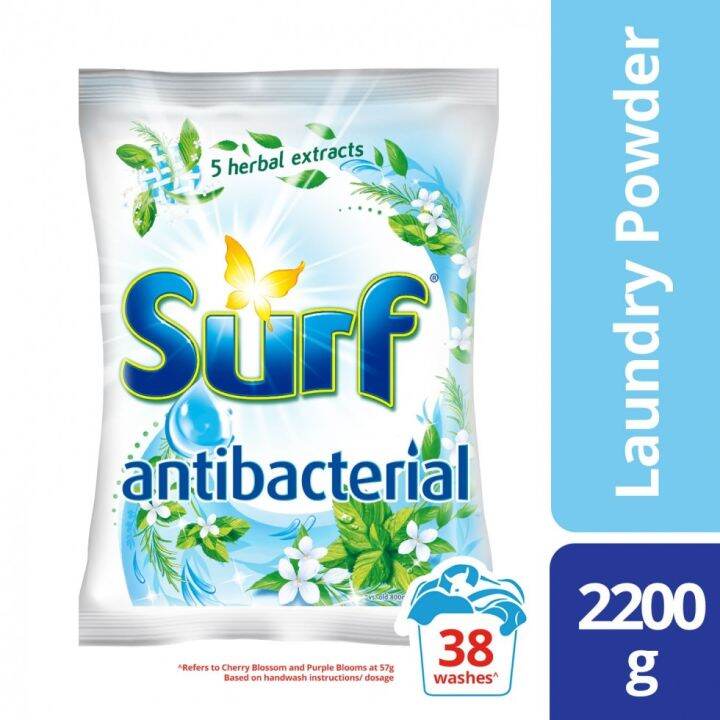 Surf Powder Detergent Antibacterial 2200g | Lazada PH