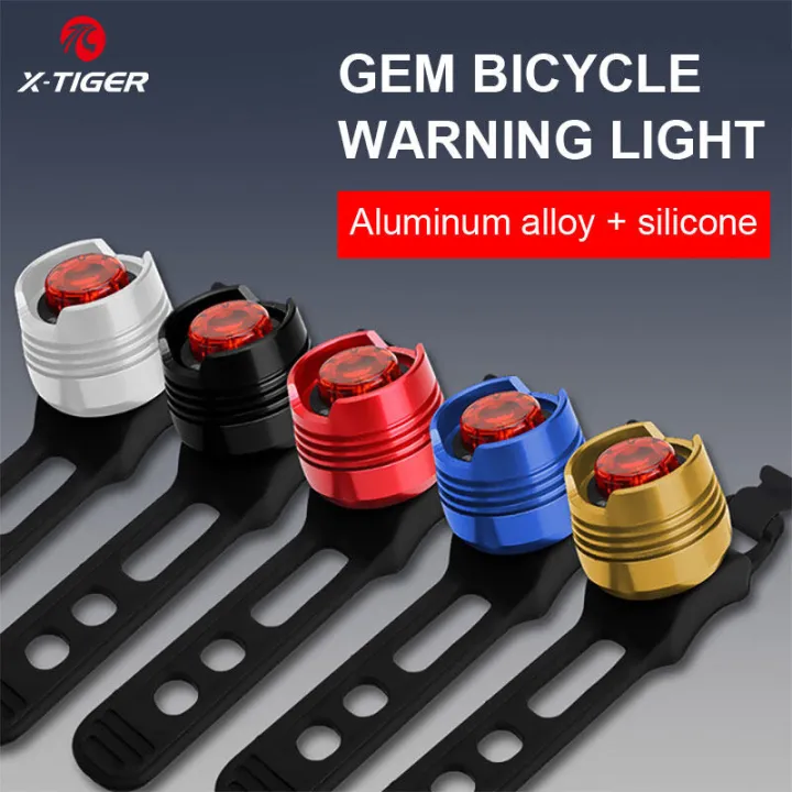 X-TIGER Led Taillights Ruby Taillights Warning Safety Helmet Lights ...