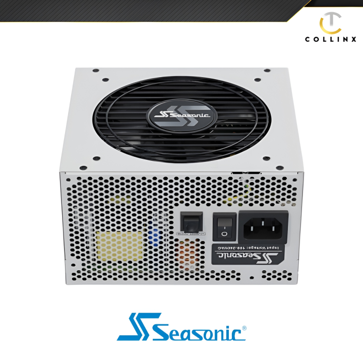 750W Seasonic Focus 80+ Gold White PSU | Full Modular Power Supply Unit ...