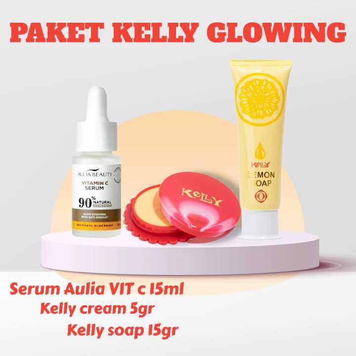 Kelly pearl cream/kelly cream/cream kelly/paket glowing kelly/kelly ...
