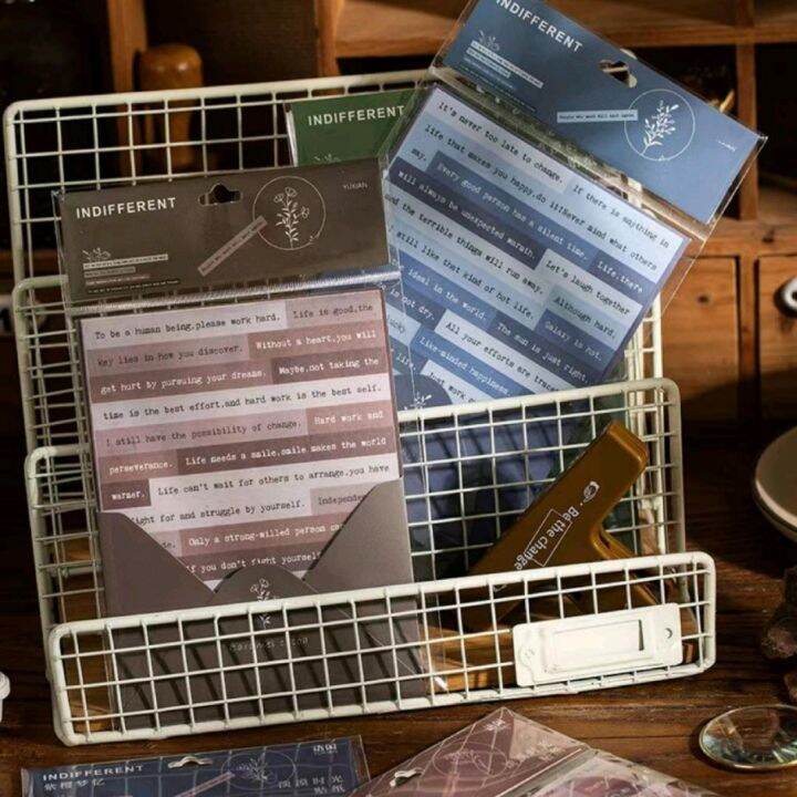 Scrapbook Journal Morandi Colors Text Paper Sticker Strips Lazada Ph