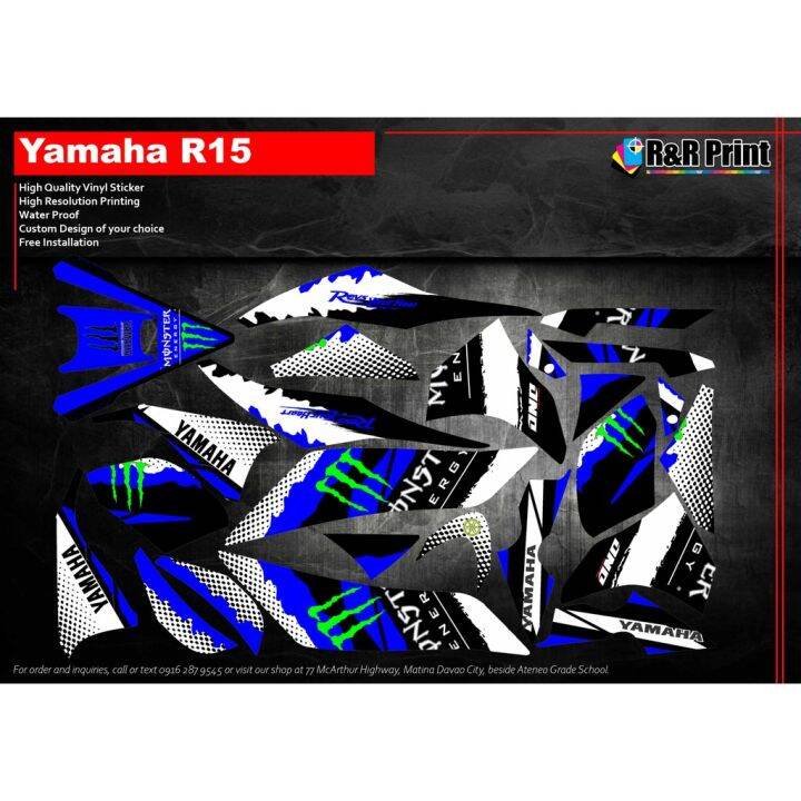 Yamaha R15 V2 Decals Sticker | Lazada PH