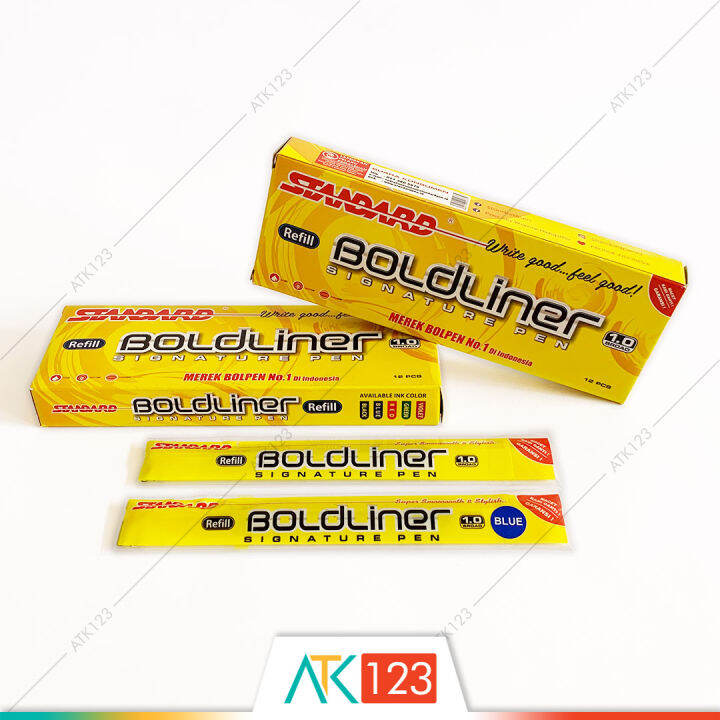 Refill / Isi Tinta Pulpen Standard Boldliner Signature Pen | Lazada ...