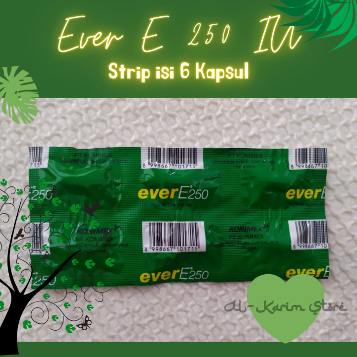 [ORIGINAL] Ever E 250 IU Vitamin Kulit dan Penyubur Promil Kesuburan ...