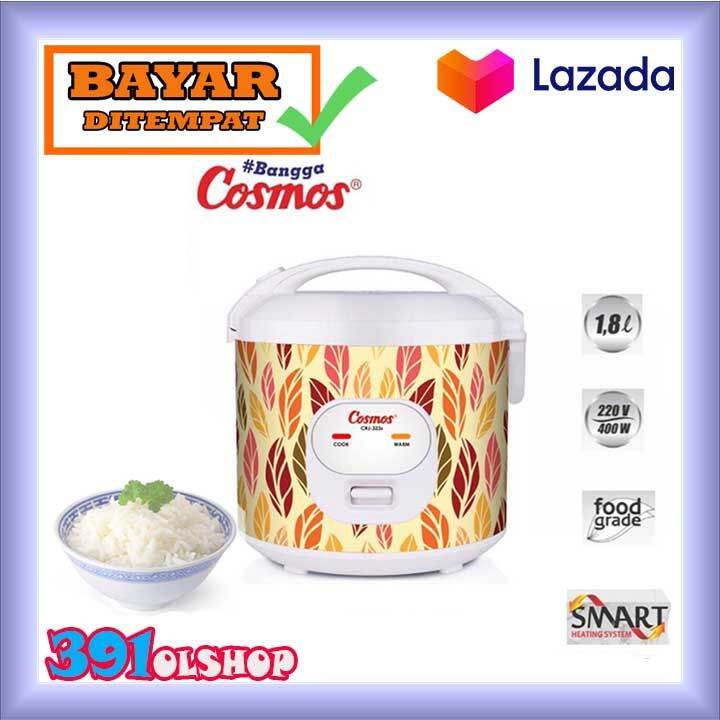 Alat Pemasak nasi / Megic com / Rice Cooker Cosmos CRJ 323 Penanak Nasi ...