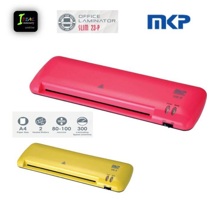 MKP Laminating Machine A4 (SLIM-23) PINK COLOUR | Lazada