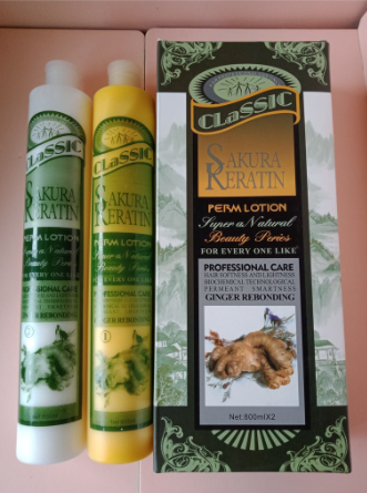 SAKURA KERATIN MILK Perm Lotion 800ml set 1 and 2 | Lazada PH