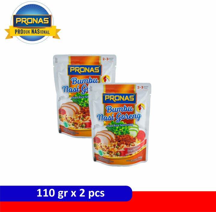 Pronas Bumbu Nasi Goreng dengan Daging Ayam 110 g bundling 2 pcs ...
