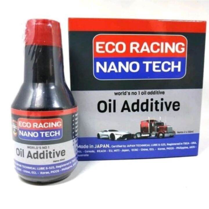 Eco Racing Nano Oil 1 Box 2 Botol / Eko Resing Nano Oil /Eco Racing Campuran Oli /Eco Racing ...