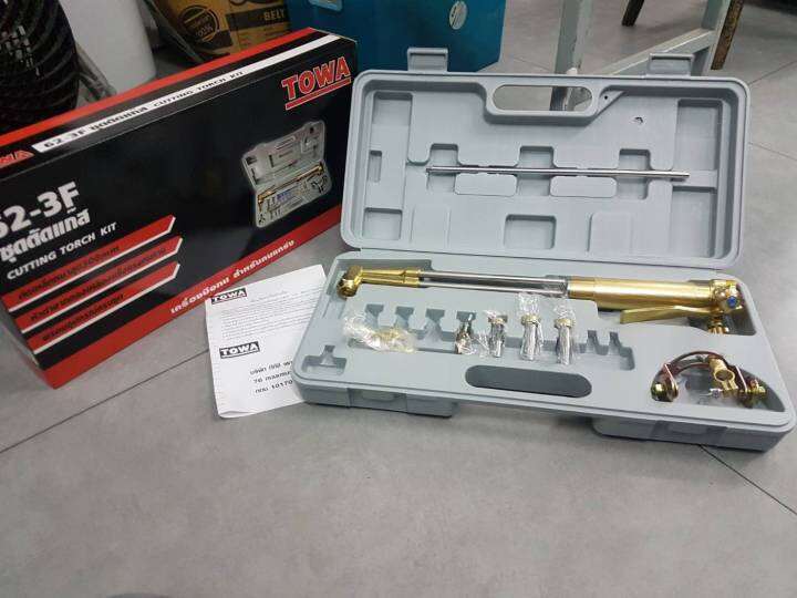 62-3F-TOWA ชุดตัดแก๊ส หัวตัดทำจากทองเหลือง พร้อมหัวตัด นมหนู ครบชุด TOWA สินค้าเเท้รับประกะนจาก ...