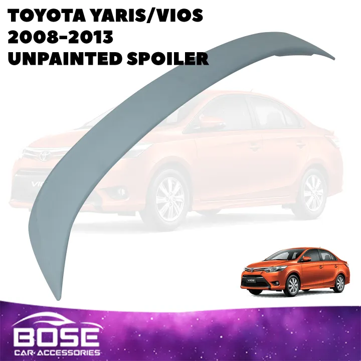 TOYOTA VIOS BATMAN / YARIS 2008 2009 2010 2011 2012 2013 UNPAINTED SPOILER! CHOOSE YOURS! 100 % ...