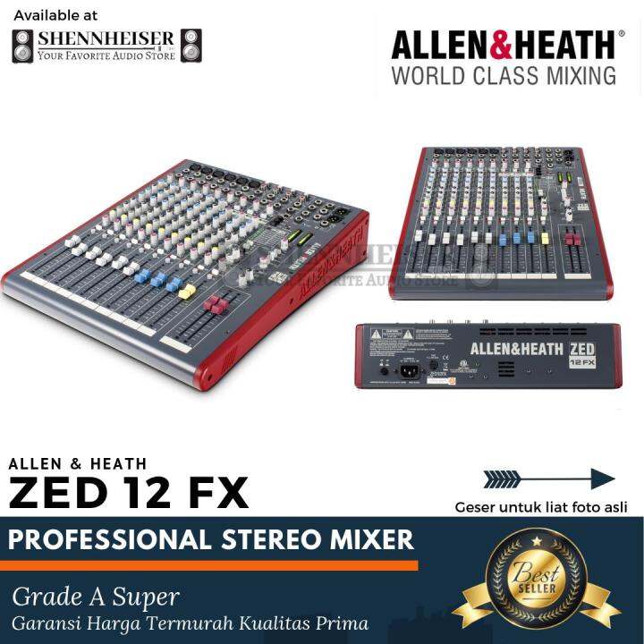 Mixer Allen&Heath Zed 12 Fx | Lazada Indonesia