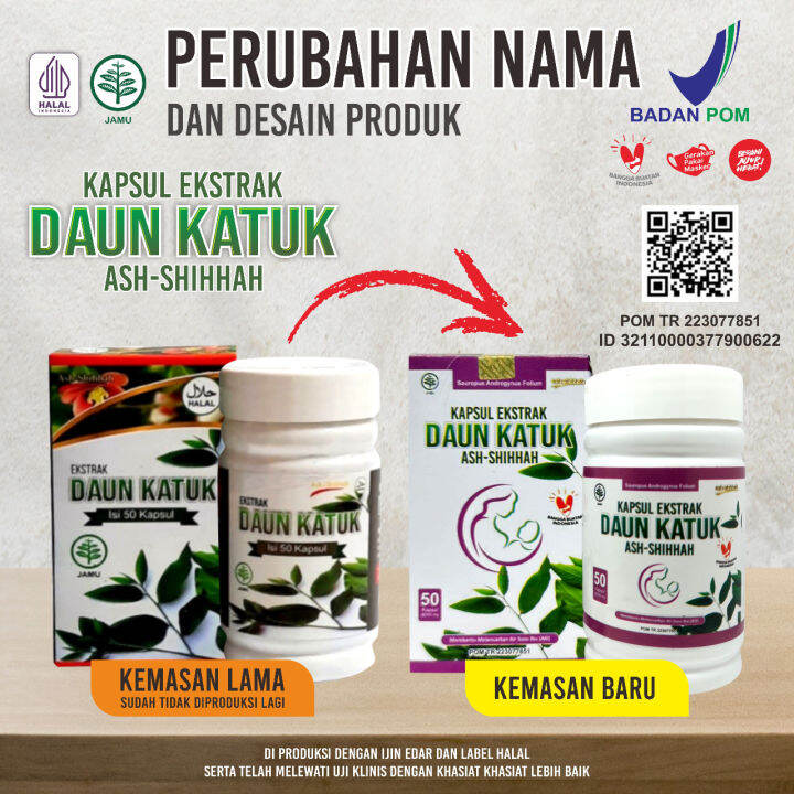 Kapsul Ekstrak Daun Katuk Ash Shihhah Ash Shihah Original Pelancar Asi | Lazada Indonesia