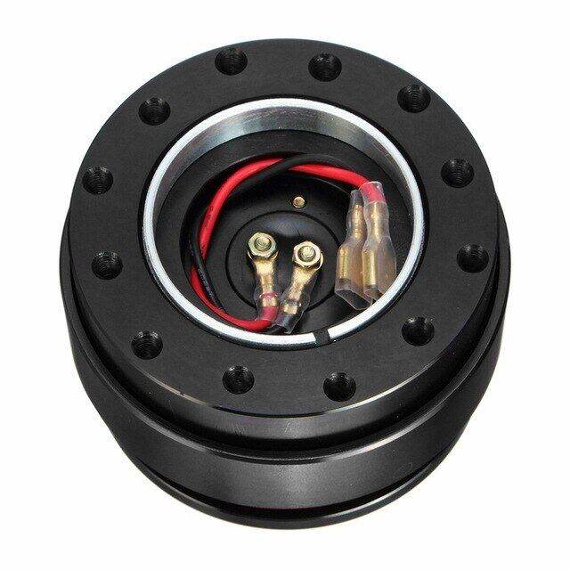 Universal Car Interior Parts Aluminum 6 Hole Car Quick Release Steering ...