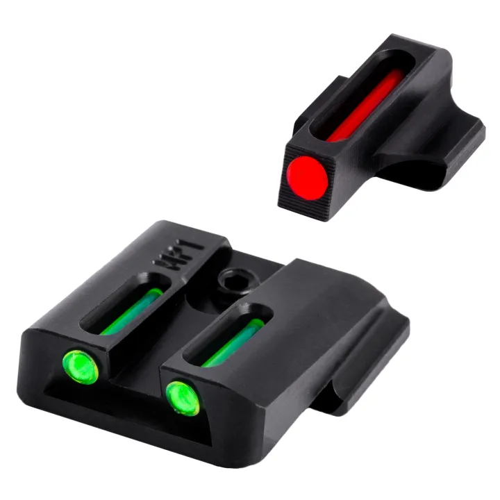 TRUGLO Fiber-Optic Front and Rear Sights for Smith & Wesson - S&W M&P ...