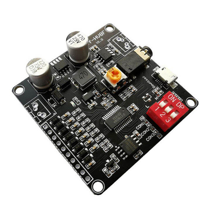 10W/20W Voice Playback Amplifier Module 12V/24V MP3 Music Player Class ...