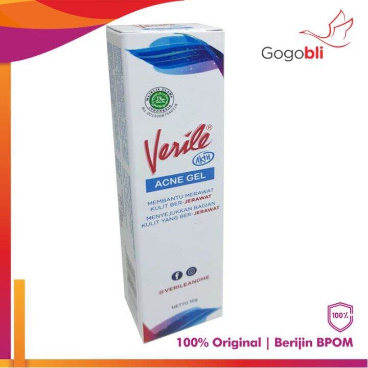 Verile Acne Gel New Pack 10gr | Lazada Indonesia