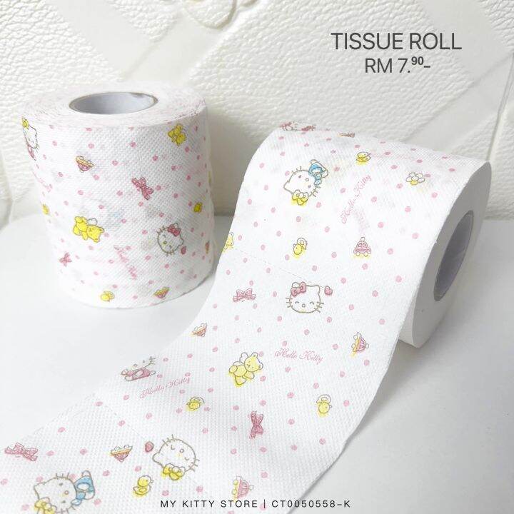 Hello Kitty Printed Tissue Roll 2ply Toilet Paper Roll | Lazada