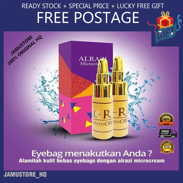 [READY STOCK] ALRAZI MICROCREAM [1UNIT] memudarkan parut hitam ...