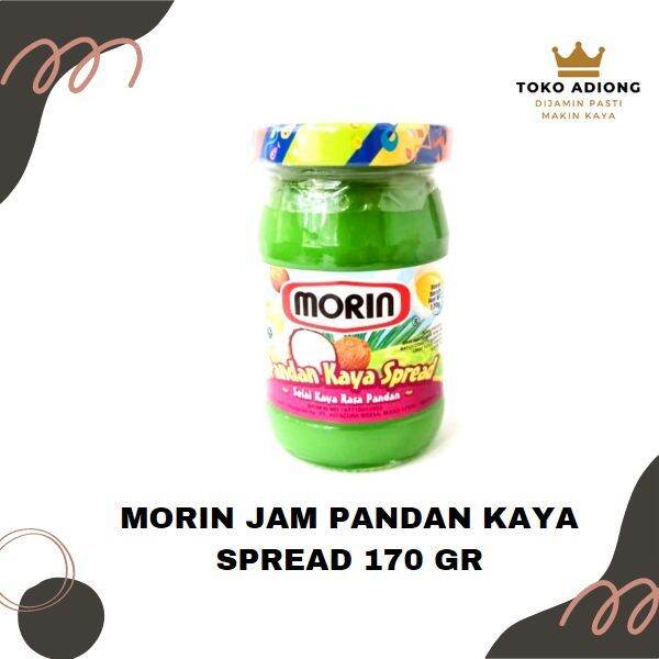 MORIN JAM PANDAN KAYA SPREAD - 170g - selai sarikaya pandan | Lazada ...