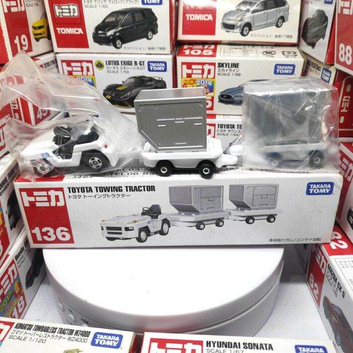 Tomica No 136 Toyota Towing Tractor Original Takara Tomy | Lazada Indonesia