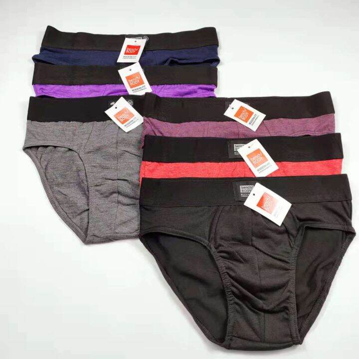 12-6pcs COD body Briefs For Men Boxer 100%Cotton Men Briefs. | Lazada PH