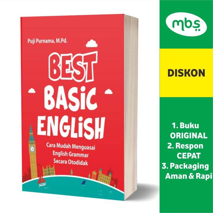 BUKU BEST BASIC ENGLISH - Cara Mudah Menguasai English Grammar Secara ...
